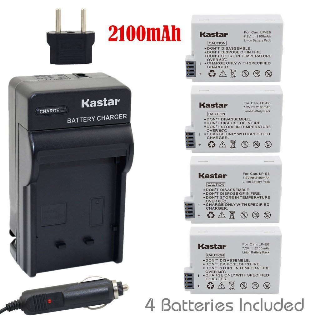 Top IP-E8 Li-ion Battery Pack Options for Canon 700D 650D 600D & 550D