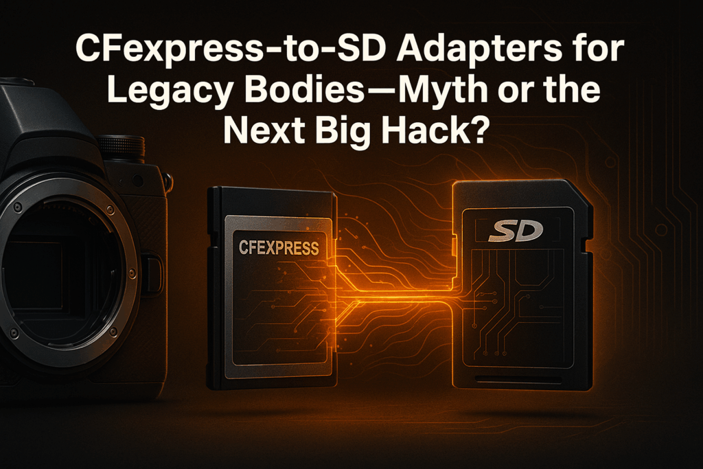 CFexpress-to-SD Adapters in 2025: Myth, Math, & Thermal mayhem